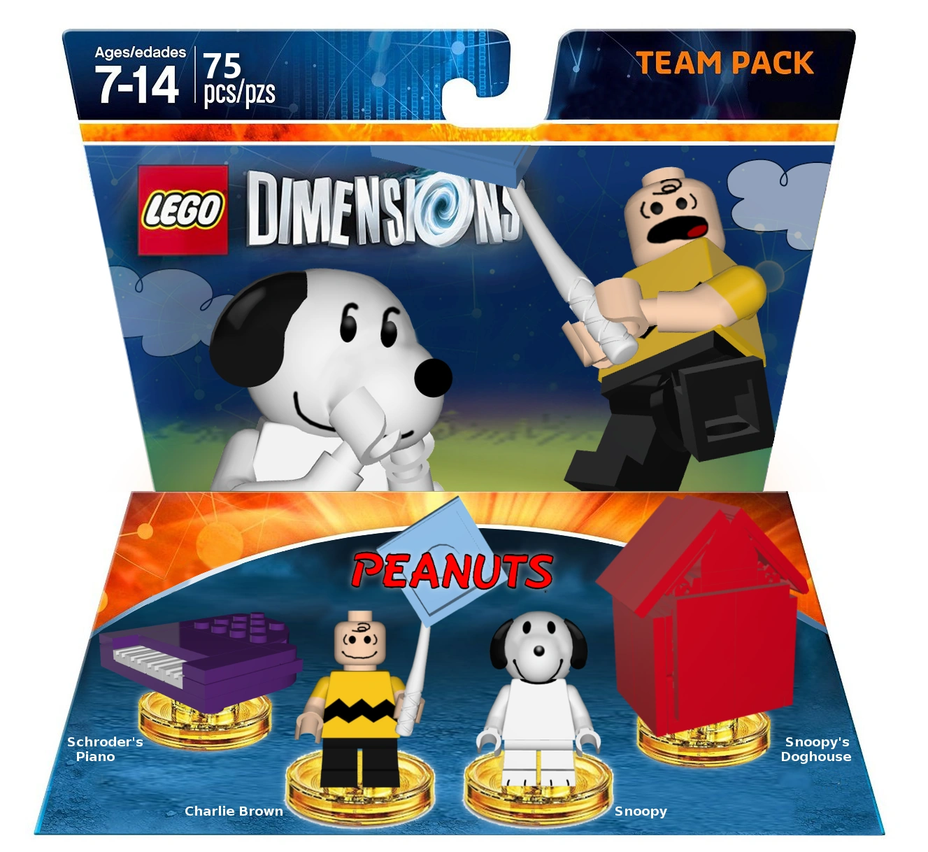 Peanuts Team Pack (Npgcole) | LEGO Dimensions Customs Community ...