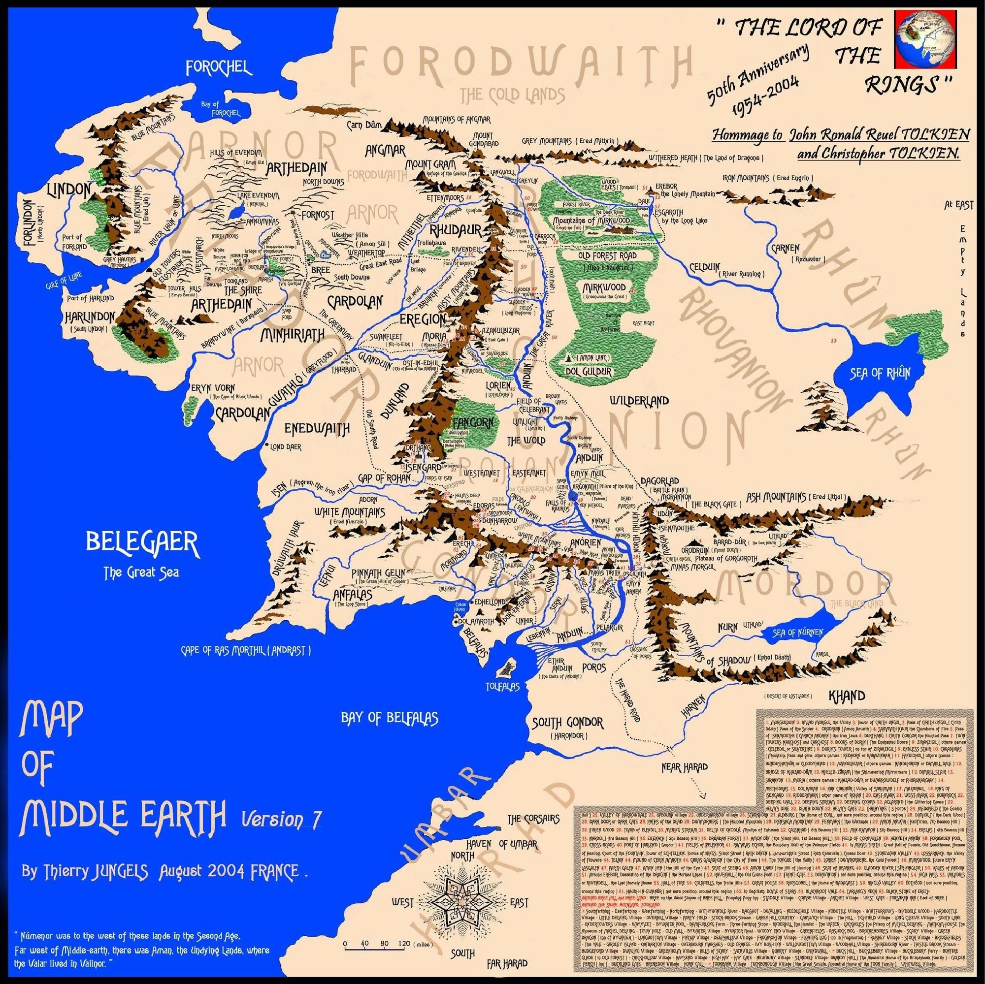 Image - MAP-OF-MIDDLE-EARTH-VERSION-7.jpg | The One Wiki to Rule Them ...