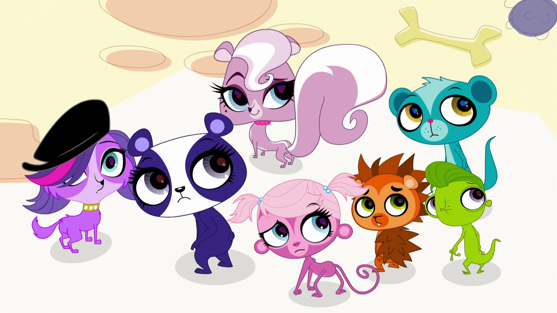 Image - Pets and Mitzi looking at Pepper.png | Littlest Pet Shop (2012 ...