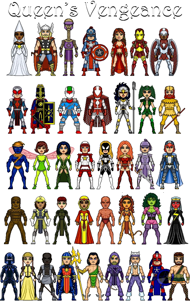 Category:Queen's Vengeance | Marvel-Microheroes Wiki | FANDOM powered ...