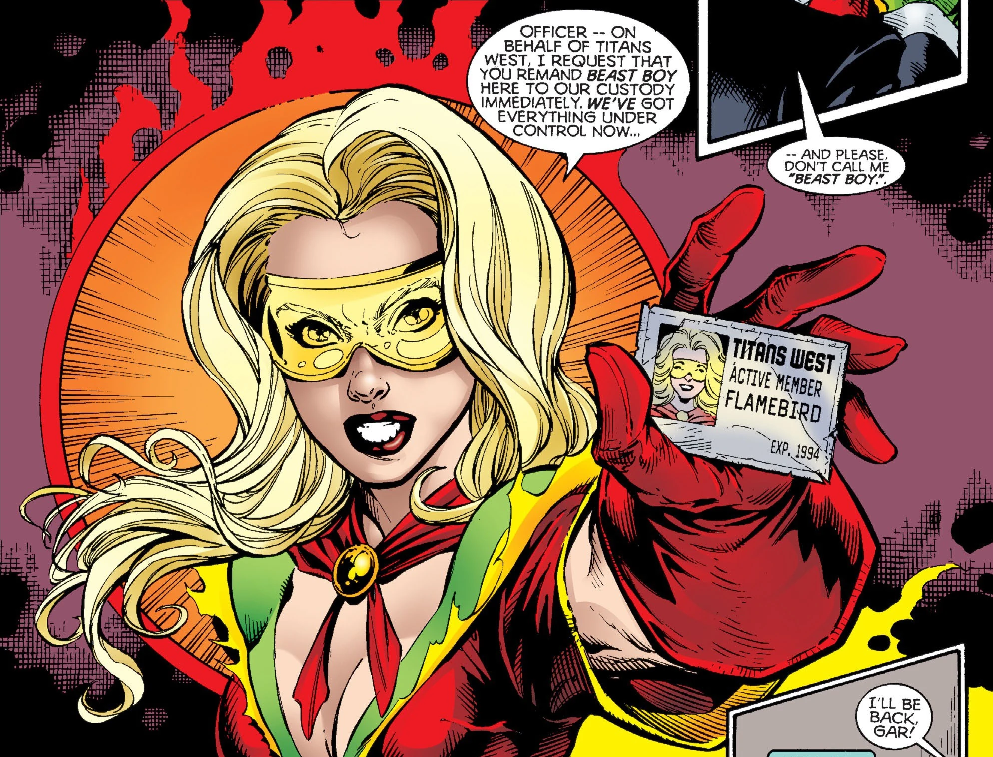 Image - Flamebird 005.jpg | DC Database | FANDOM powered by Wikia
