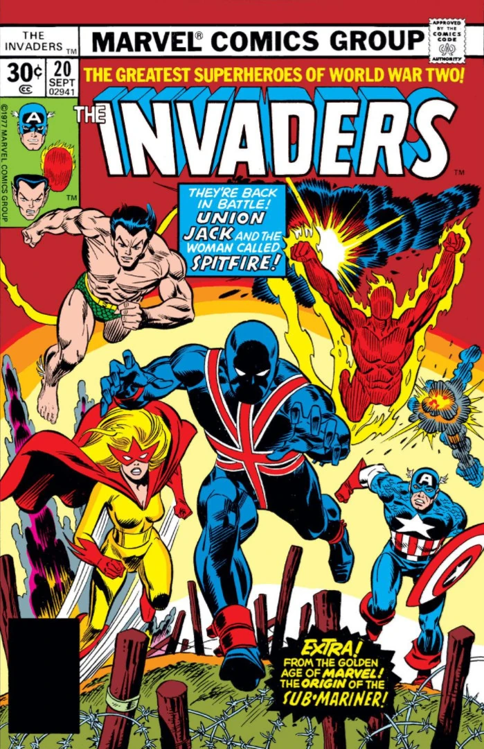 Invaders Vol 1 20 | Marvel Database | FANDOM powered by Wikia