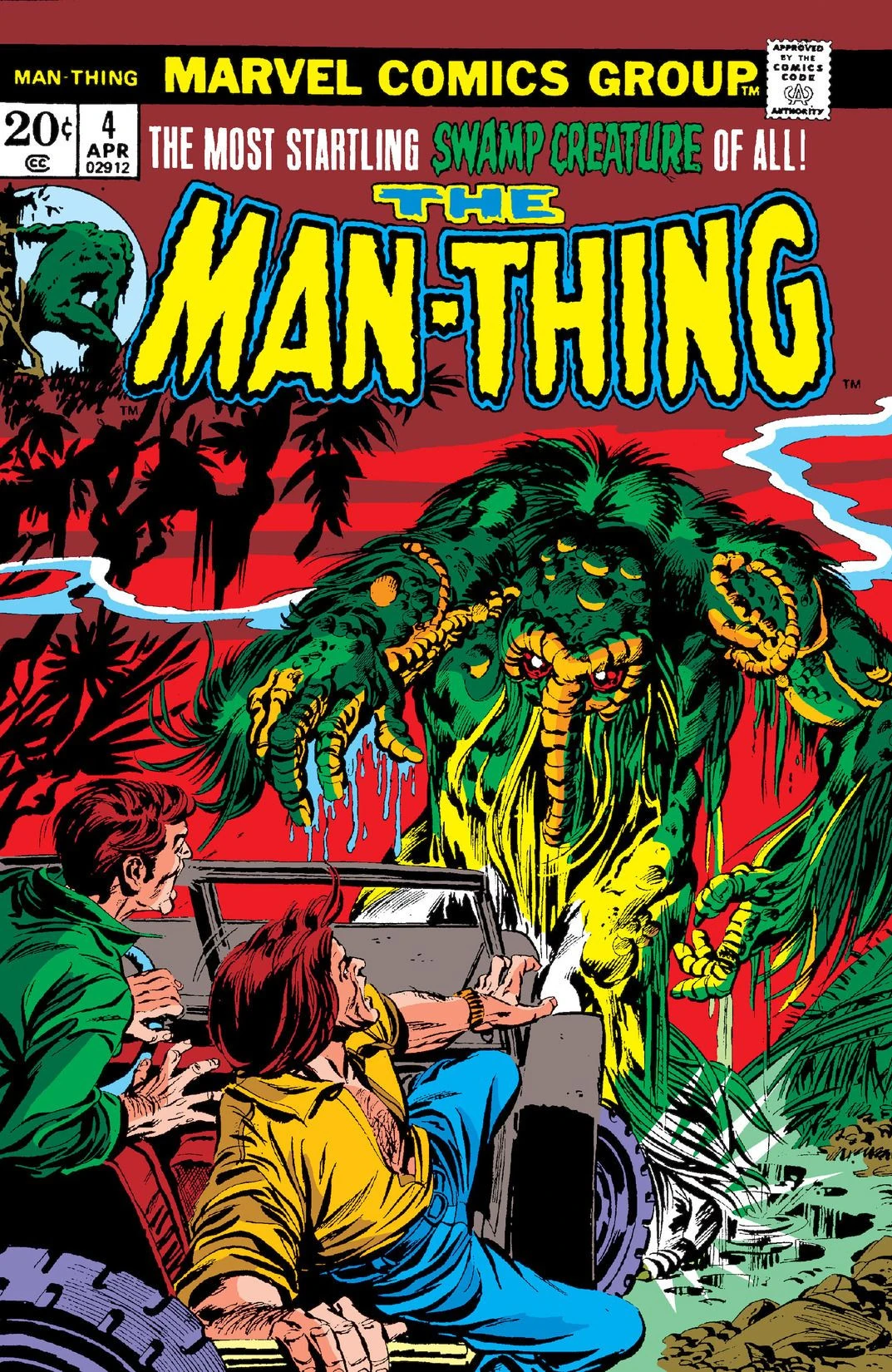 Man-Thing Vol 1 4 | Marvel Database | Fandom powered by Wikia