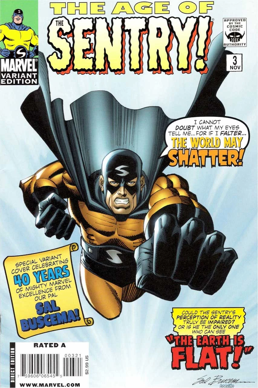 The Age of the Sentry Vol 1 3 | Marvel Database | FANDOM powered by Wikia