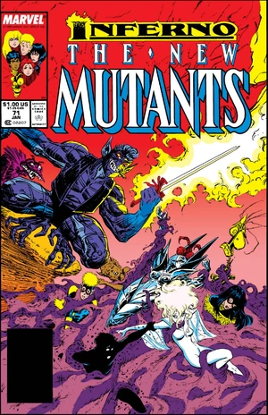 New Mutants #71 (1989, January) | xmenxpert
