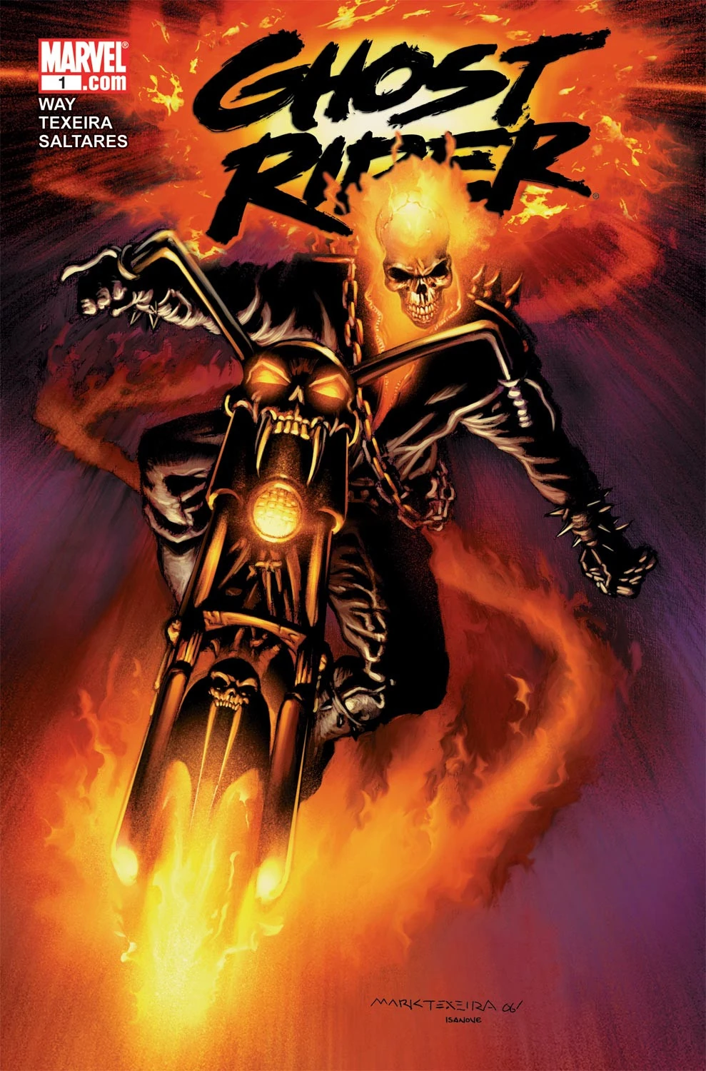 Ghost Rider Vol 6 1 | Marvel Database | FANDOM powered by Wikia