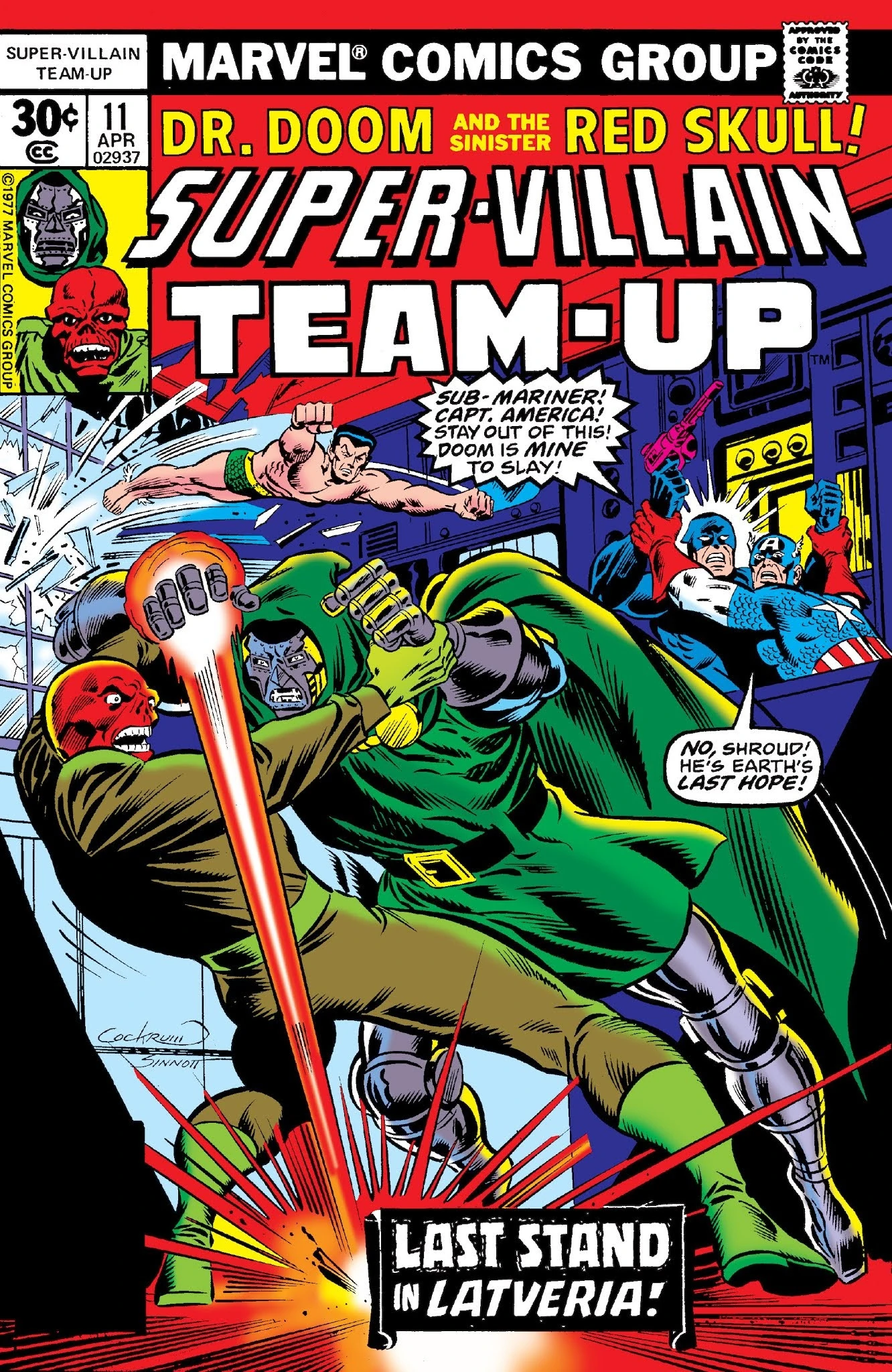 Super-Villain Team-Up Vol 1 11 | Marvel Database | FANDOM powered by Wikia