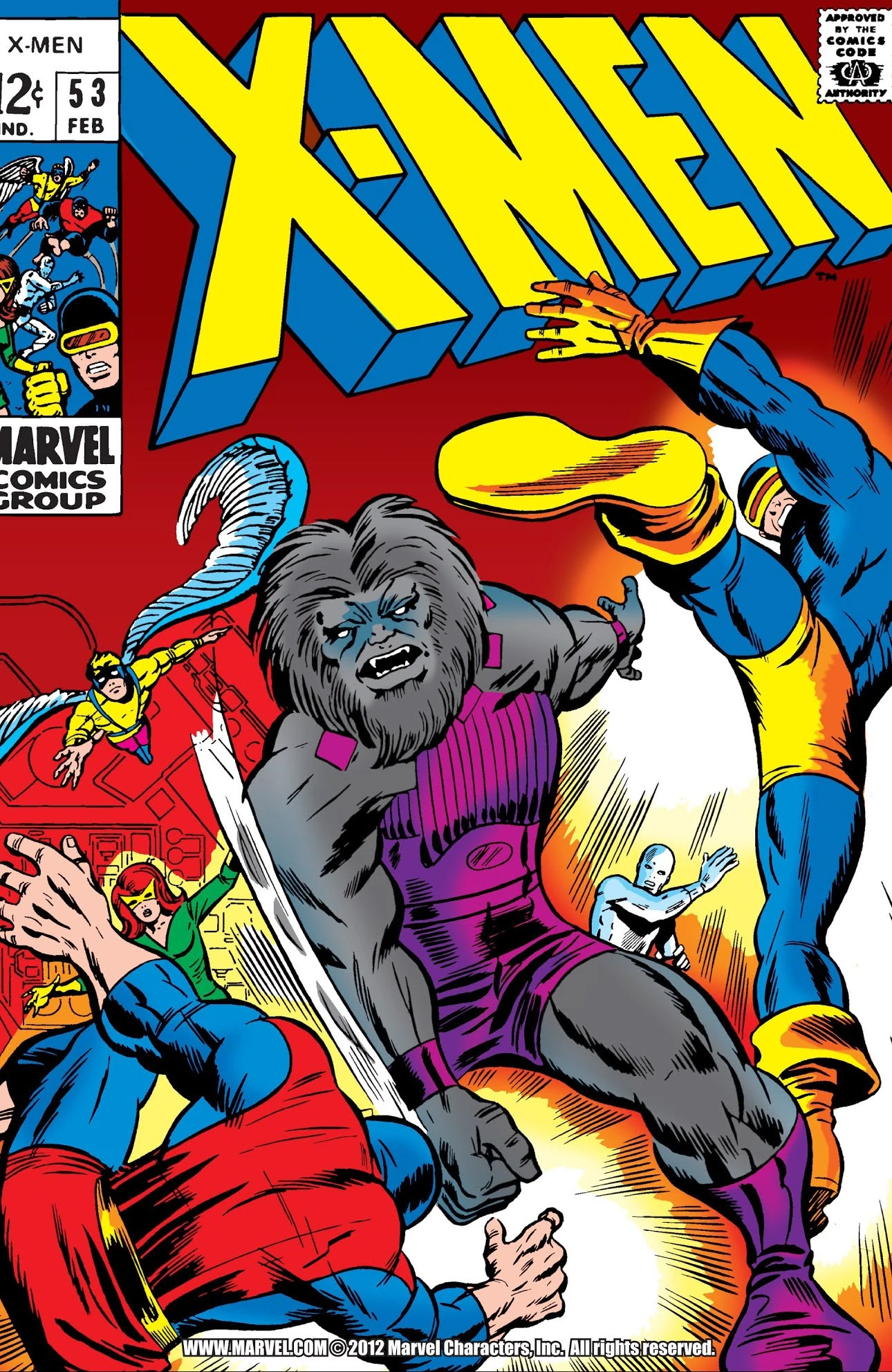 X-Men Vol 1 53 | Marvel Database | FANDOM powered by Wikia