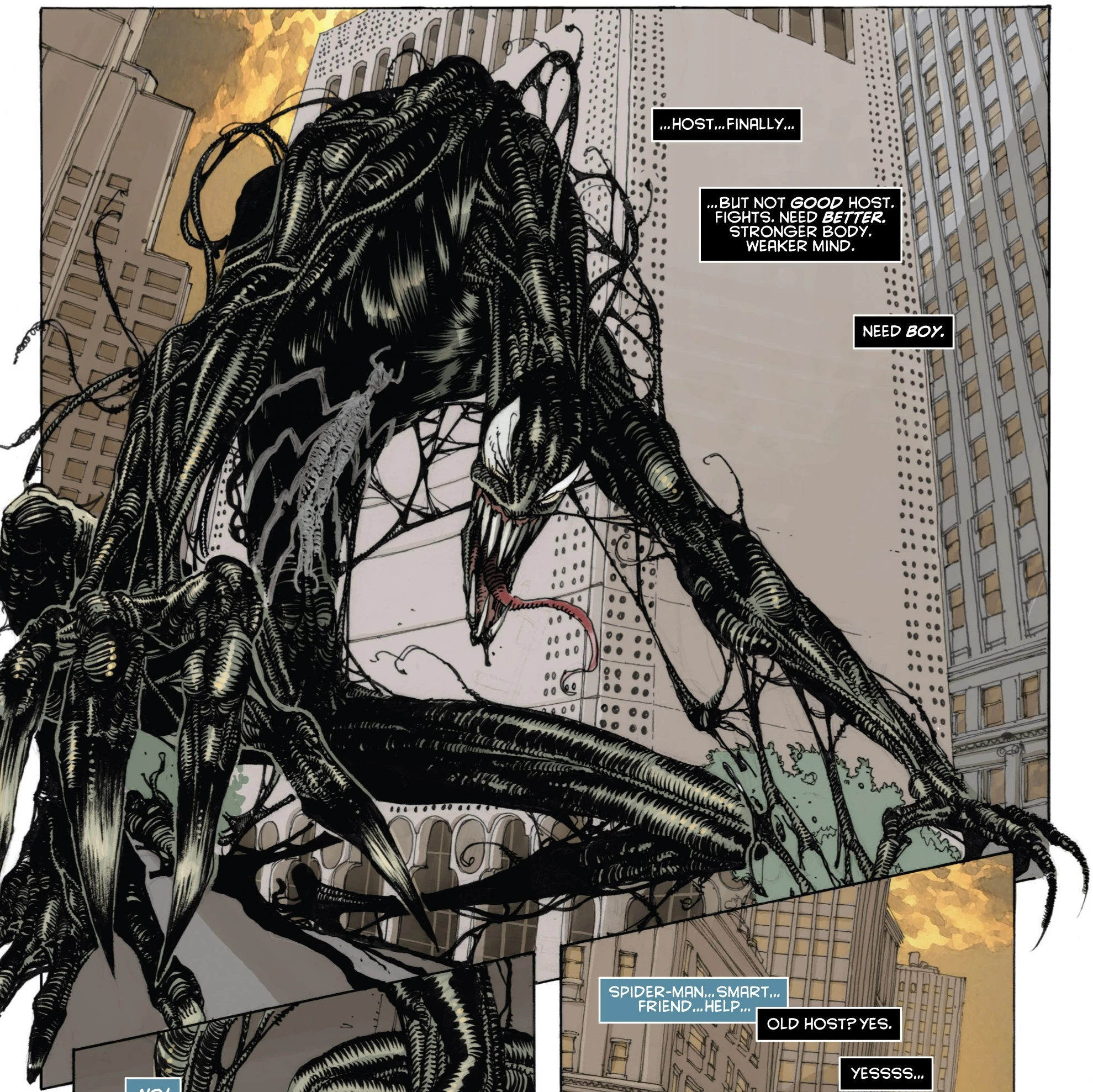 Image - Reed Richards (Earth-616) possessed by the Venom symbiote from ...