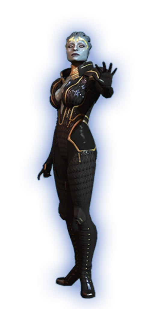 Image - ME2 Samara Loyal Outfit.png | Mass Effect Wiki | FANDOM powered ...