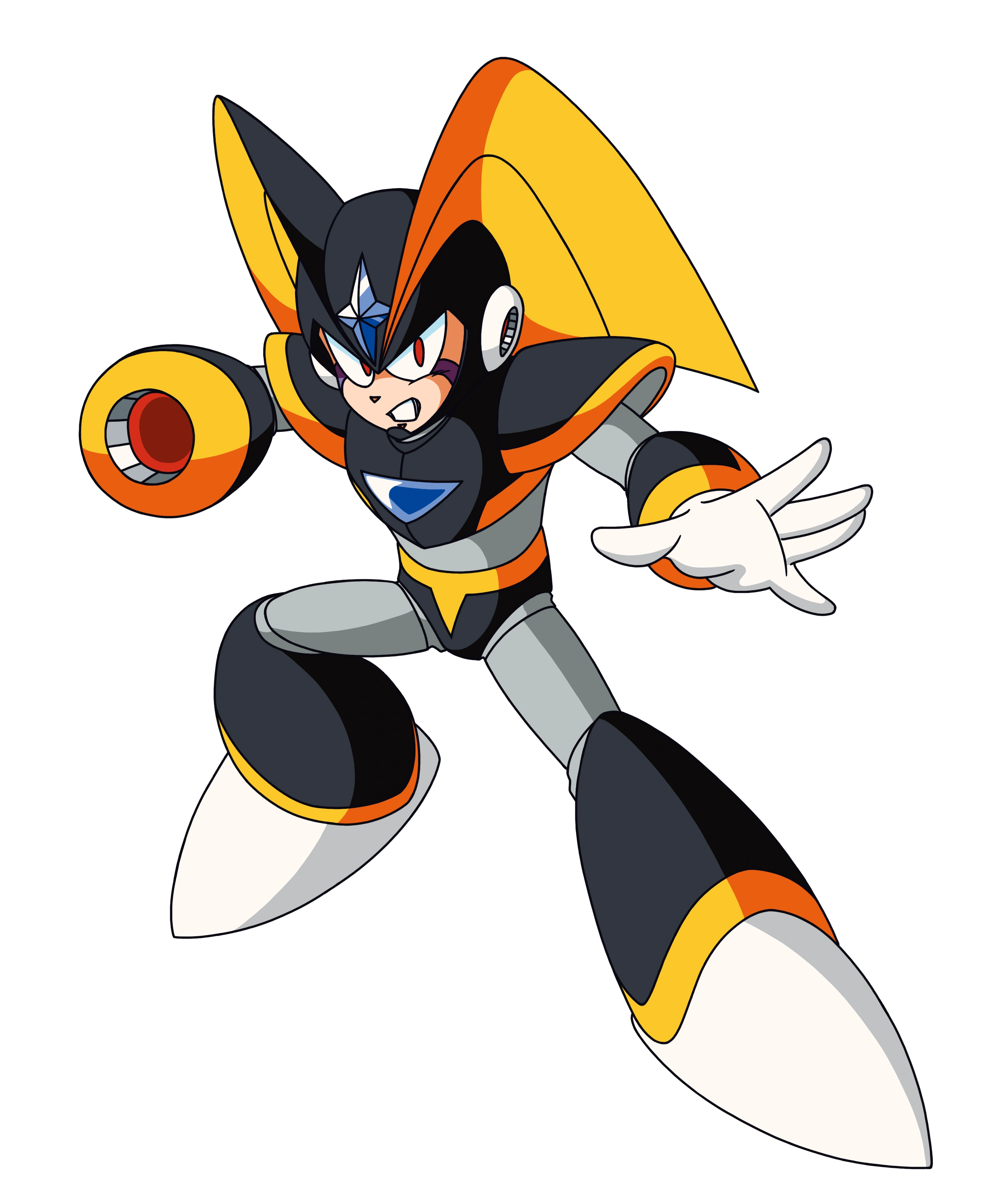 Bass (MM7-10) Minecraft Skin