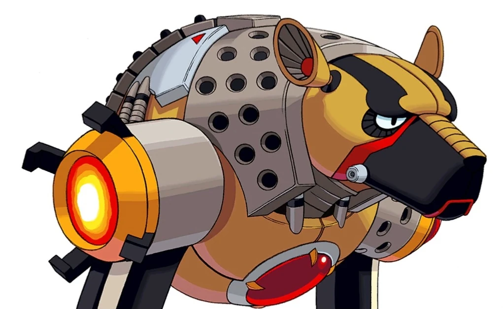 Mega Man X7 Flame Hyenard - kidzfasr