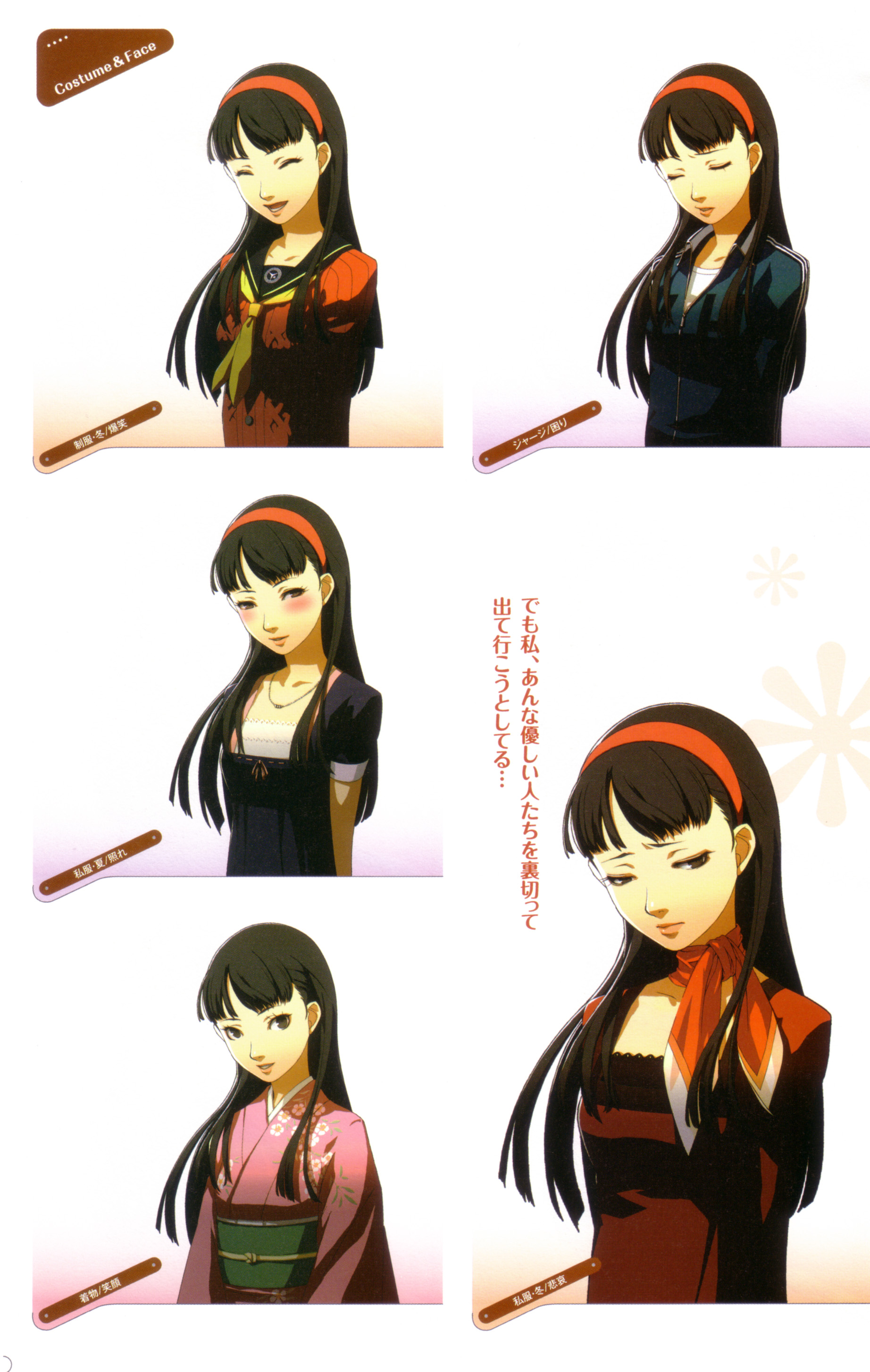 Image Yukiko Expressions2 Megami Tensei Wiki Fandom Powered By Wikia