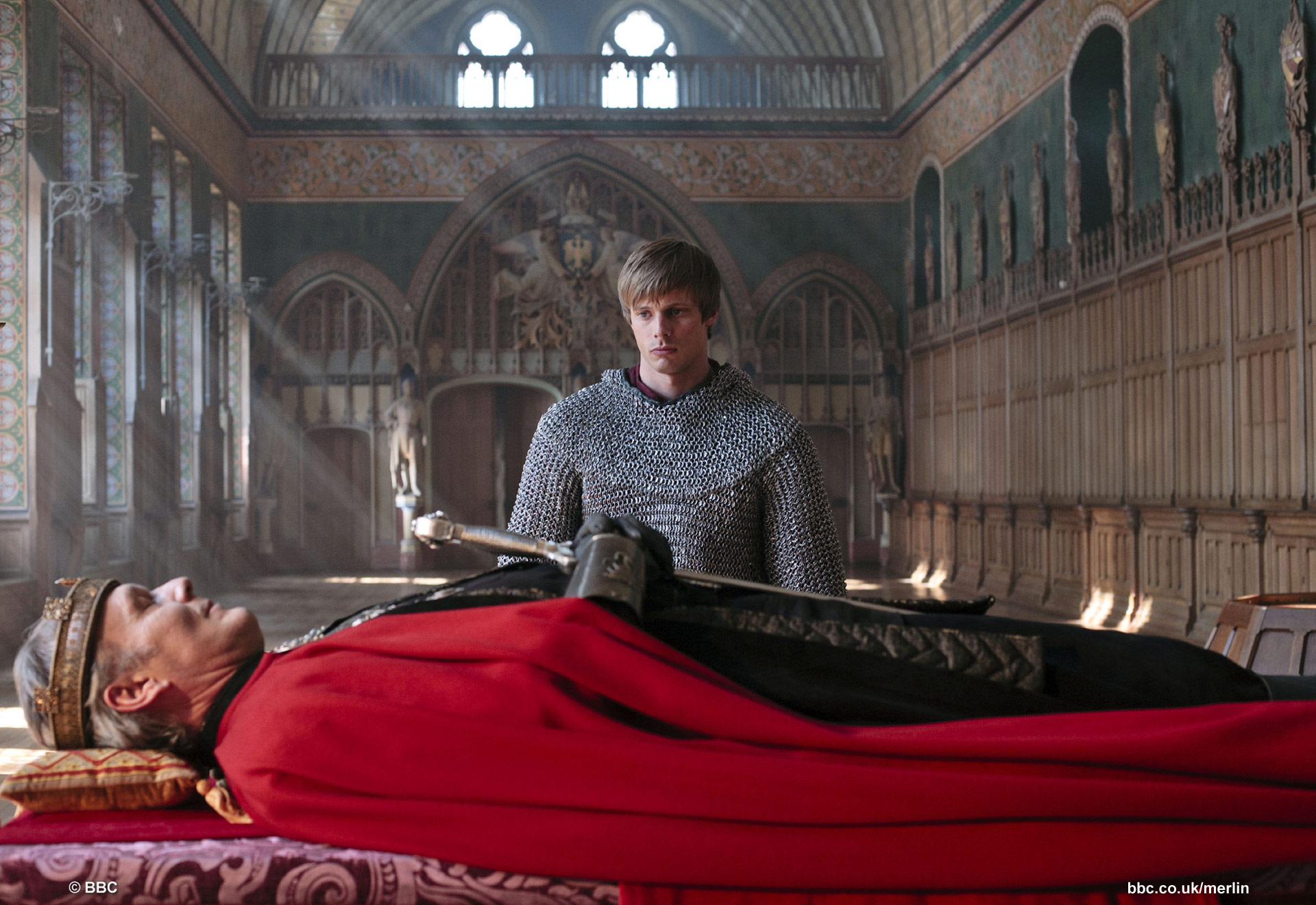 Image Uther Dead Merlin Wiki Fandom Powered By Wikia