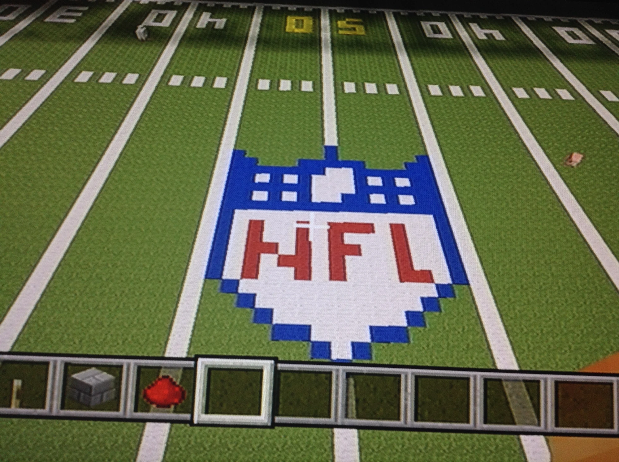 Image - Red fires NFL logo.jpg | Minecraft Wiki | FANDOM powered by Wikia
