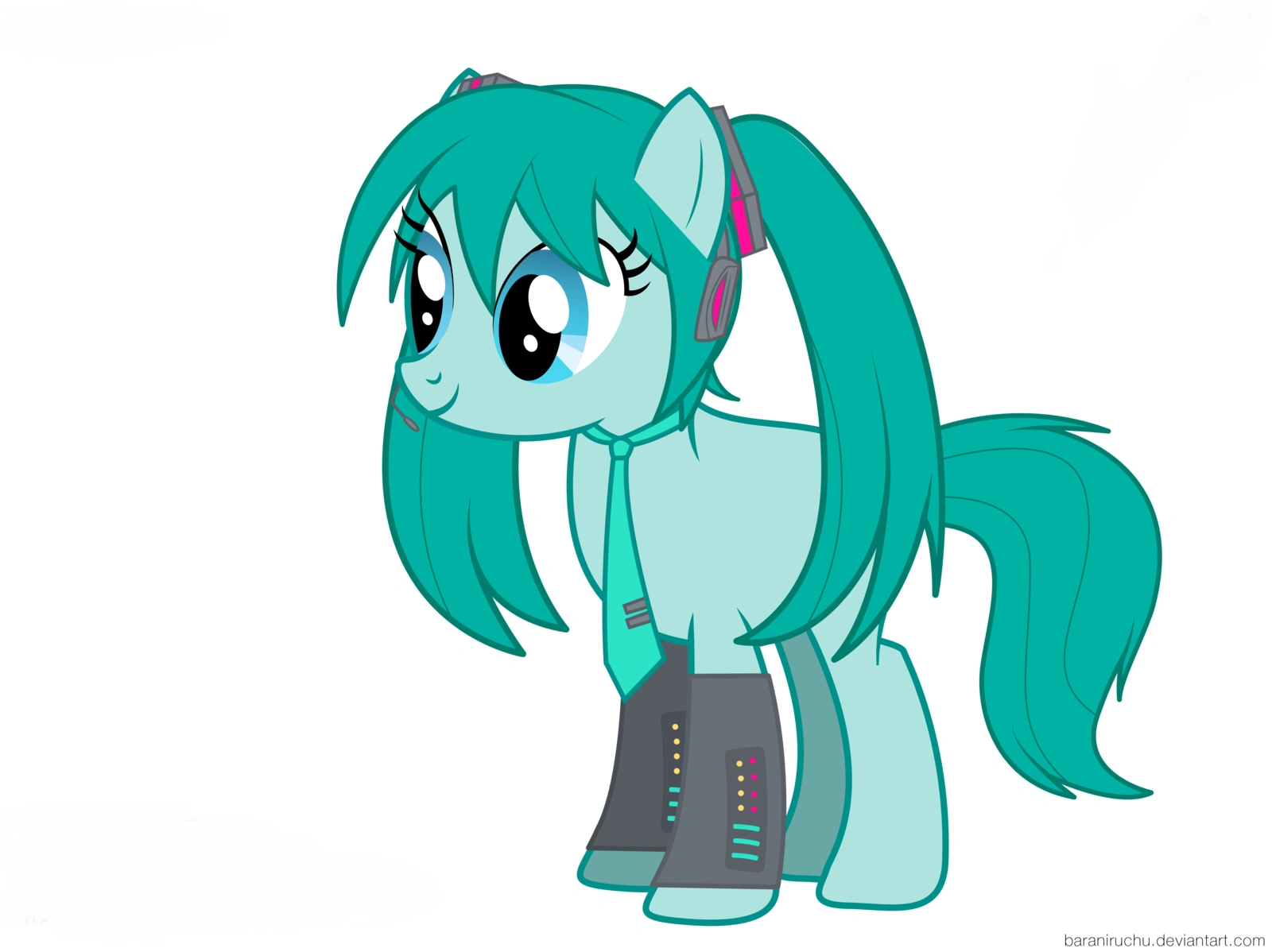 Imagen - Hatsune miku pony.png | Wiki Mi Pequeño Pony: Fan Labor ...