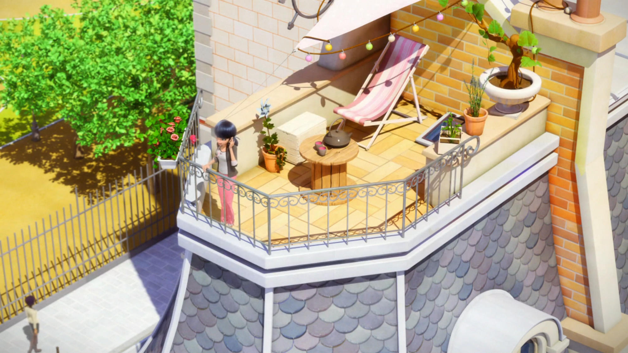 Archivocopycat Marinette Balcónpng Wikia Miraculous Ladybug