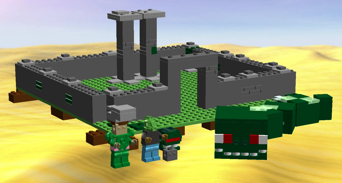 Image - Minecraft-The Naga Battle.png | Mixels Wiki | Fandom powered by ...