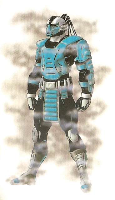 Mortal Kombat Cyborg Smoke