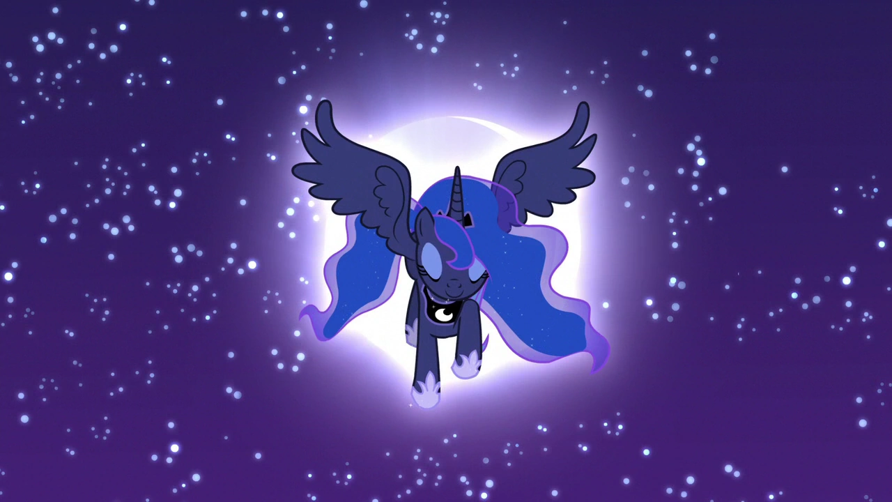 Image - Princess Luna emerges from the moon S5E4.png | My Little Pony ...