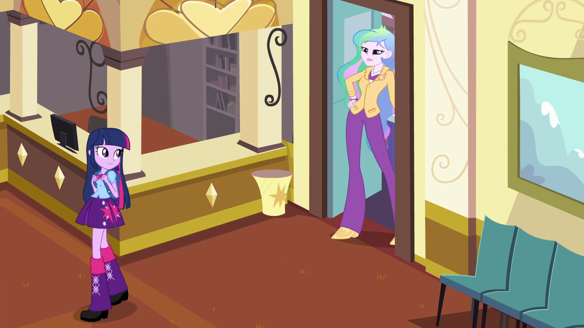 Image - Outside Celestia's office EG.png | My Little Pony Friendship is ...