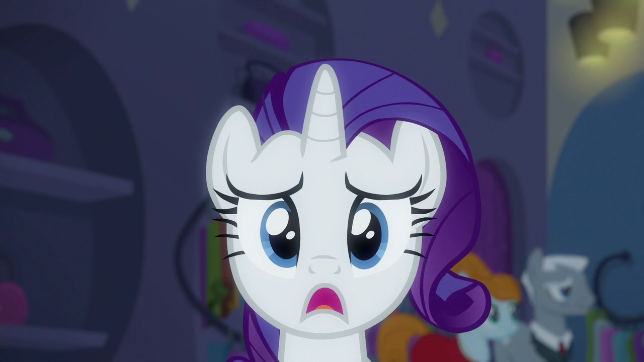 Image - Rarity in considerable shock S6E9.png | My Little Pony ...