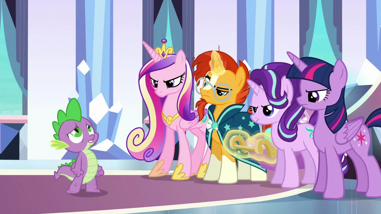 Image - Ponies look angry as Spike sings S6E16.png | My Little Pony ...