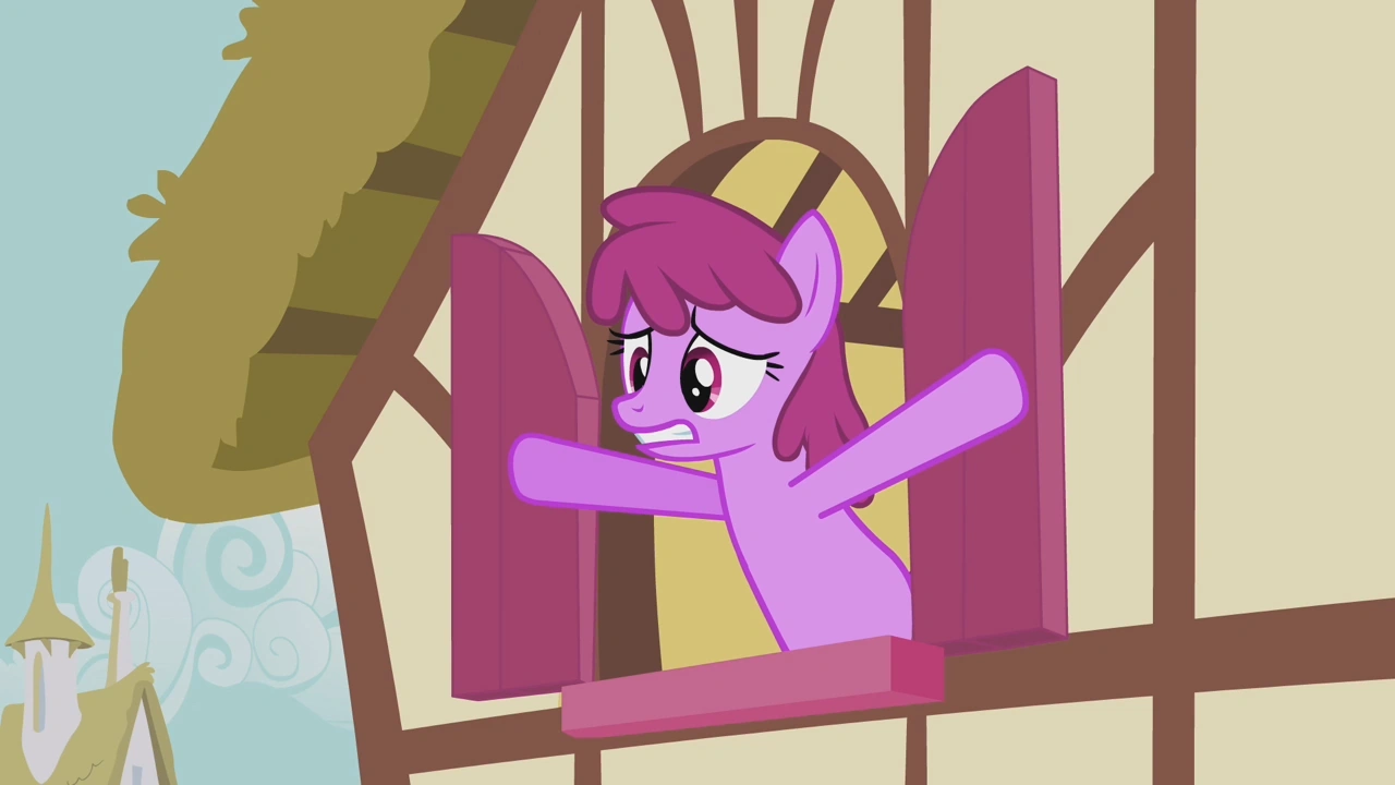Image - Berryshine frightened window S2E20.png | My Little Pony ...