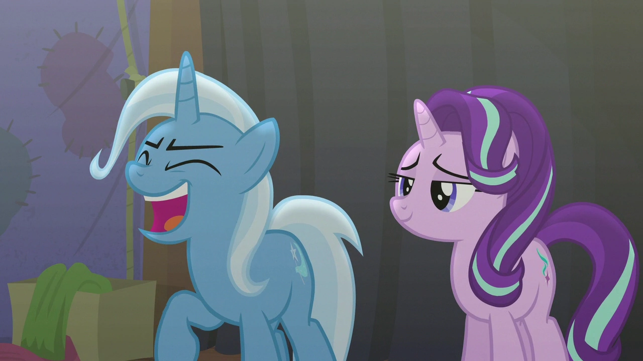 Image - Trixie laughing spitefully S6E6.png | My Little Pony Friendship ...