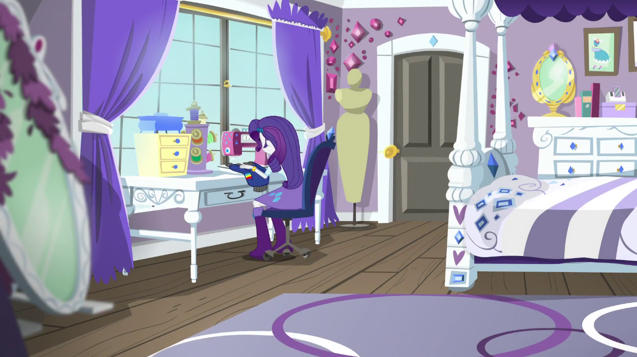 Image - Rarity sewing in her bedroom EGS1.png | My Little Pony ...