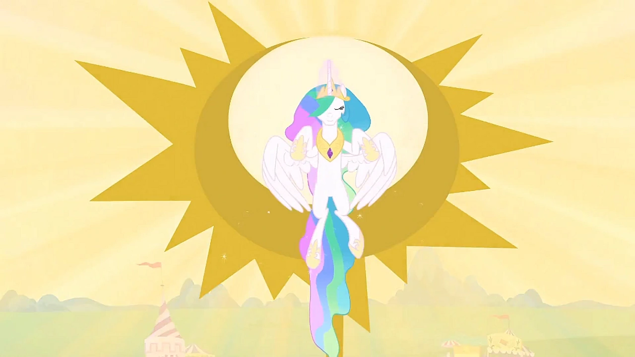 Image - Celestia raising the sun S1E23.png | My Little Pony Friendship ...