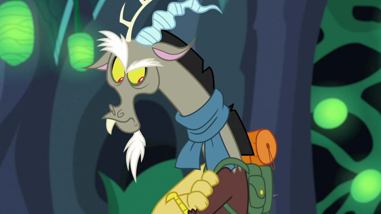 Image - Discord with his arms angrily crossed S6E26.png | My Little ...