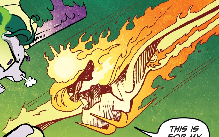 Image - Comic issue 20 Solar Flare.png | My Little Pony Friendship is ...