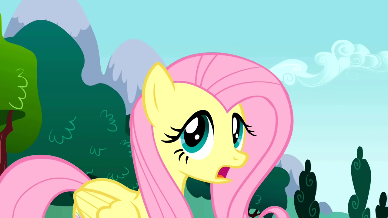 Image - Fluttershy Screaming and Hollering S01E16.png | My Little Pony ...