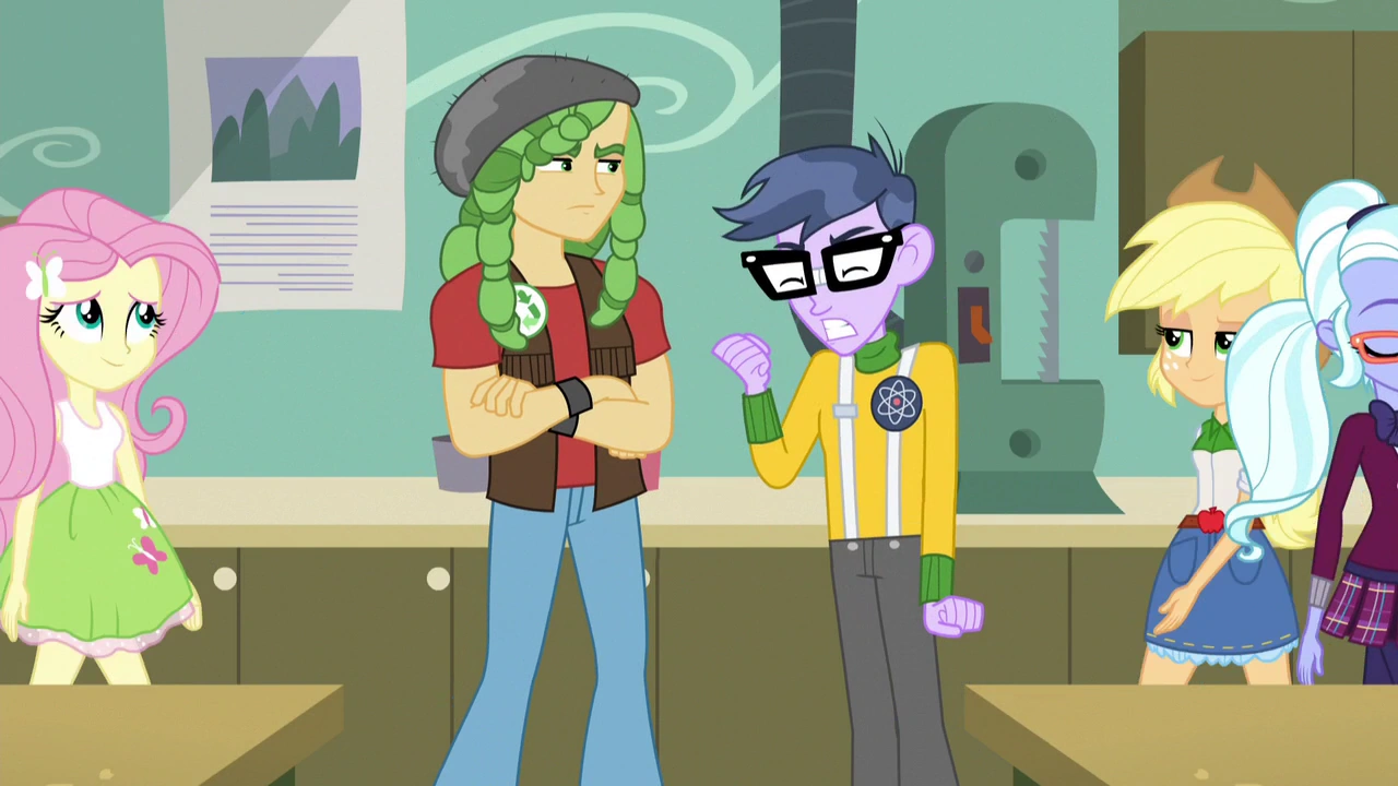 Image - Micro Chips and Sandalwood angry EG3.png | My Little Pony ...