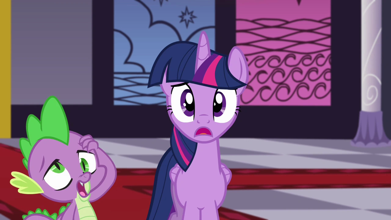Image - Spike fainting again S4E01.png | My Little Pony Friendship is ...