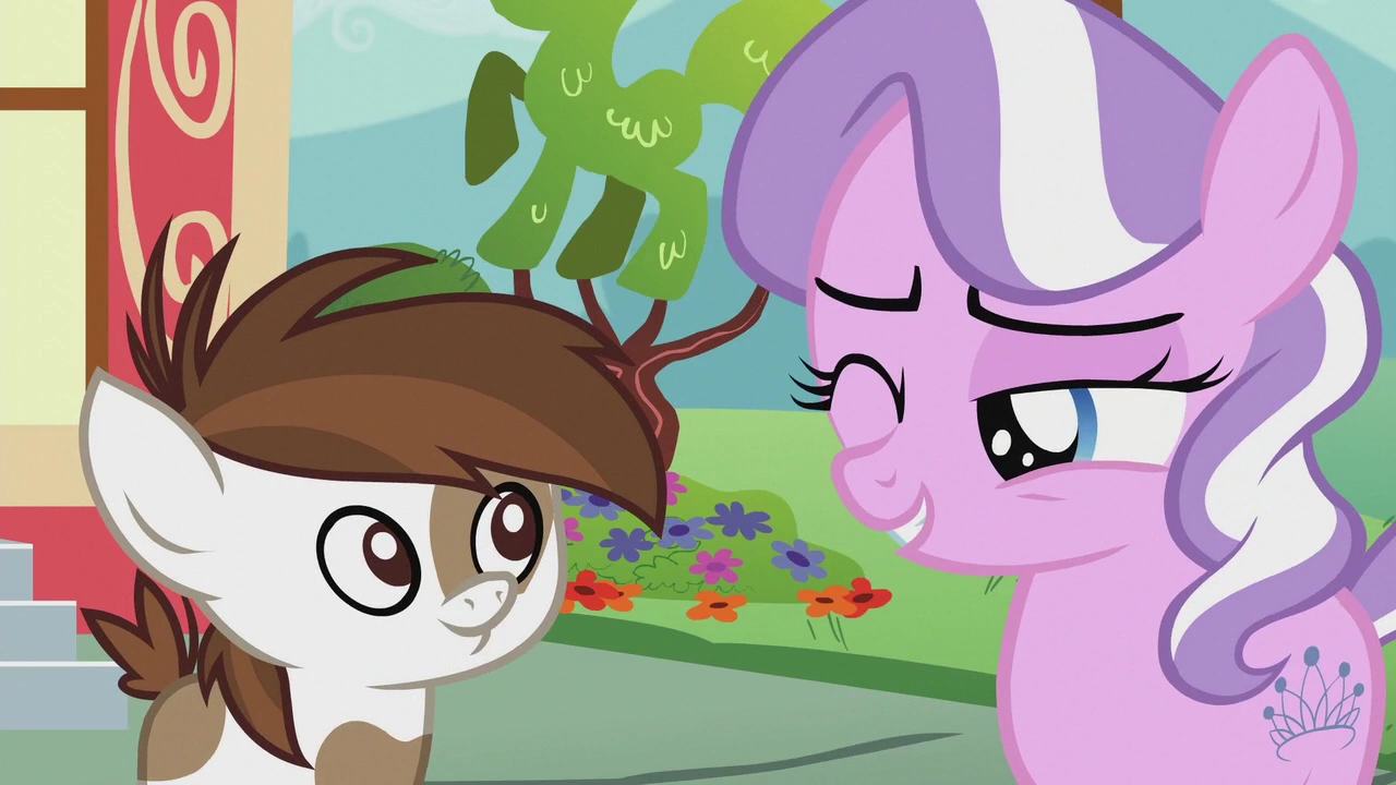 Image - Diamond Tiara winking at Pipsqueak S5E18.png | My Little Pony ...