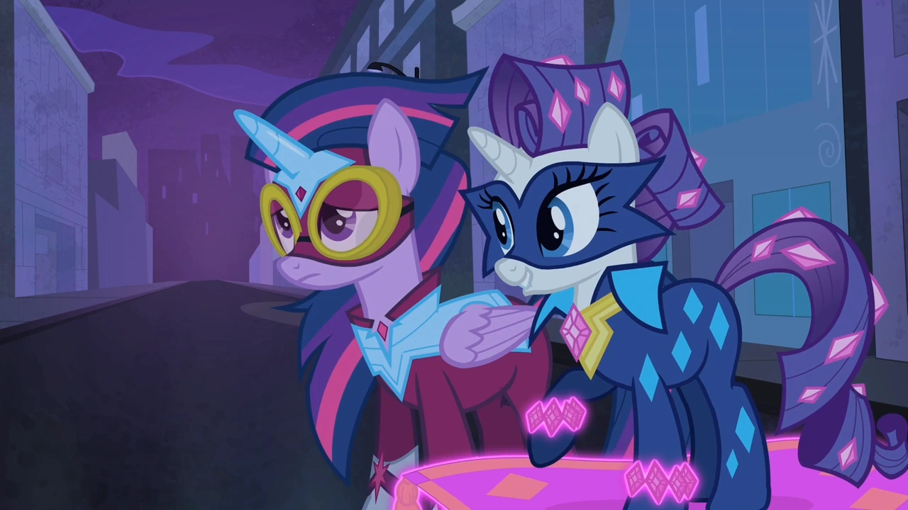 Image - Rarity flying on a magic carpet S4E06.png | My Little Pony ...