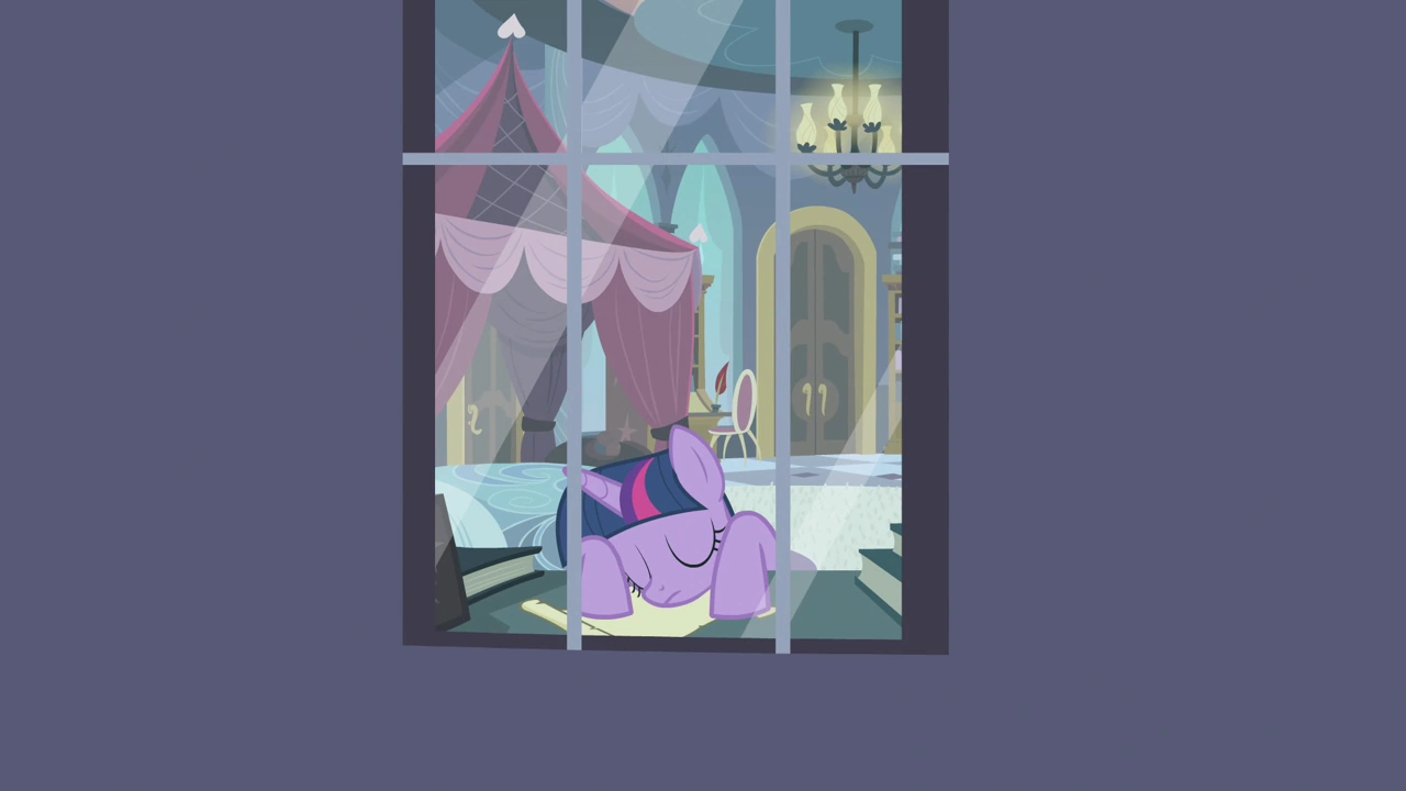 Image - Twilight sleeping S4E01.png | My Little Pony Friendship is ...