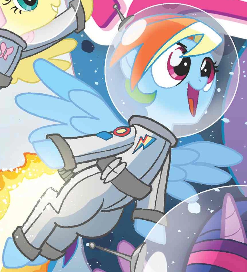 Image - Comic issue 21 Astronaut Rainbow.png | My Little Pony ...
