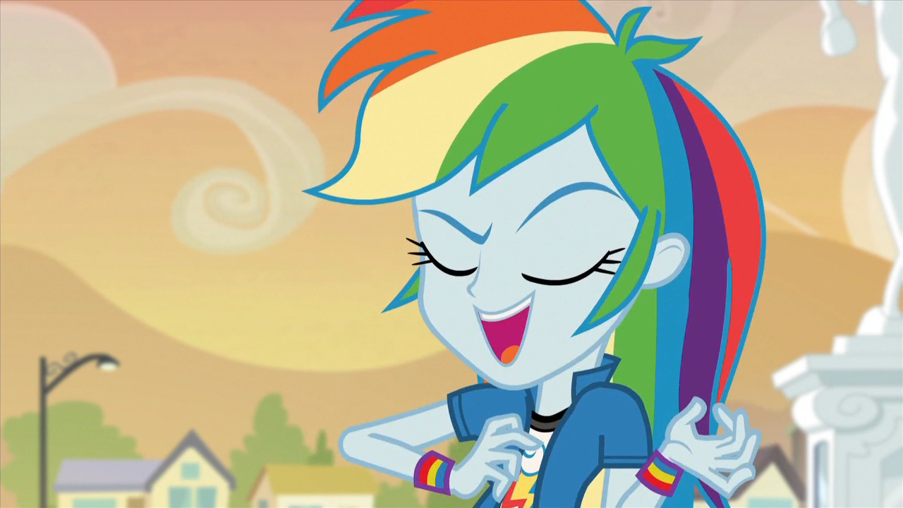 Image - Rainbow Dash playing air guitar EG2.png | My Little Pony ...