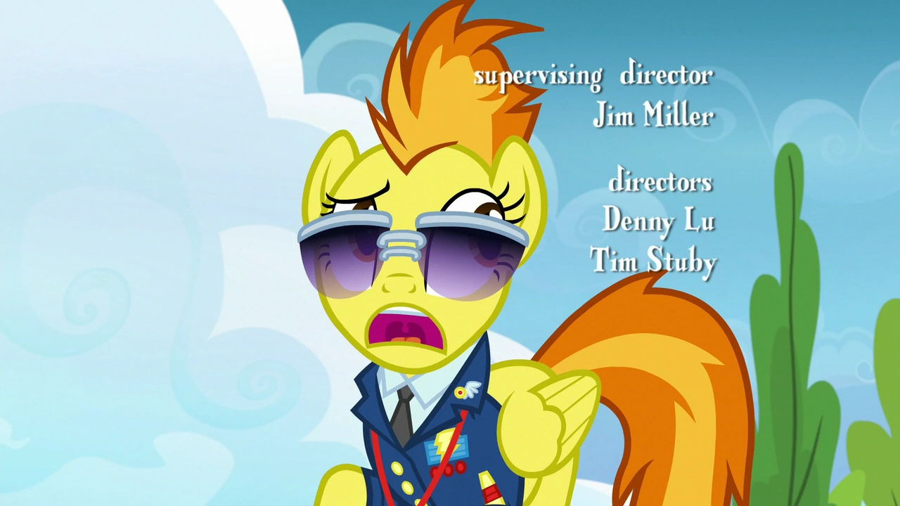 Image - Spitfire "will you cry?" S6E24.png | My Little Pony Friendship ...