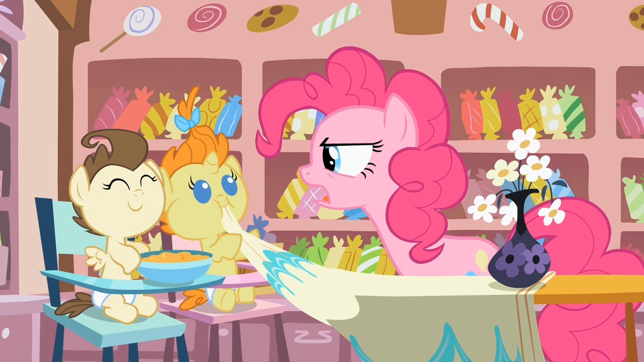Image - We eat food, not tablecloths S02E13.png | My Little Pony ...