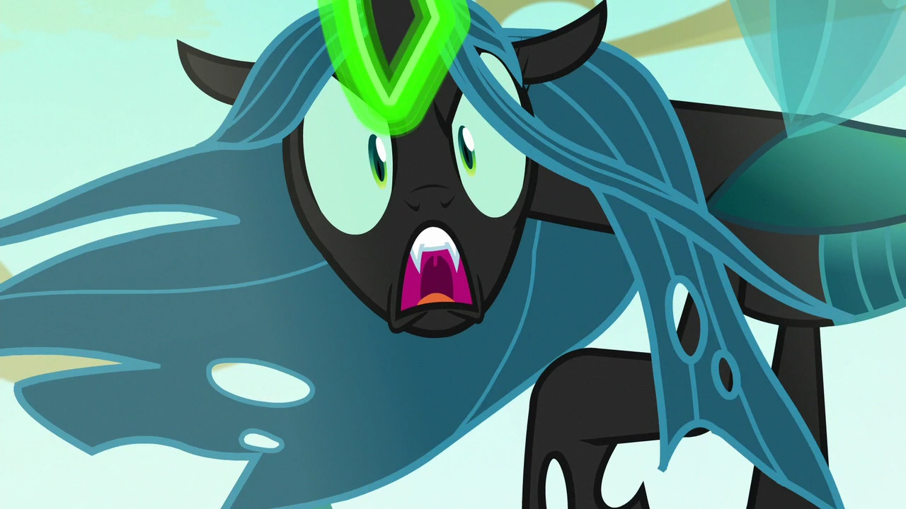 Image - Queen Chrysalis hissing furiously S6E26.png | My Little Pony Friendship is Magic Wiki ...