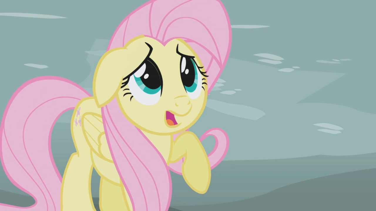 Image - Fluttershy scared by Gilda S1E05.png | My Little Pony ...