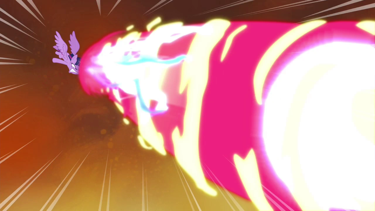 Image - Twilight shoots a colorful magic beam S4E26.png | My Little ...