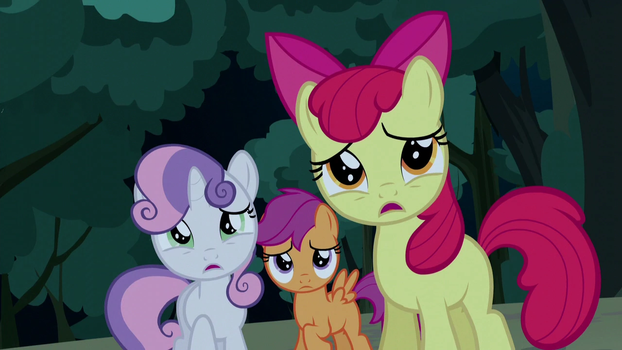Image - Cutie Mark Crusaders helpless S5E6.png | My Little Pony ...