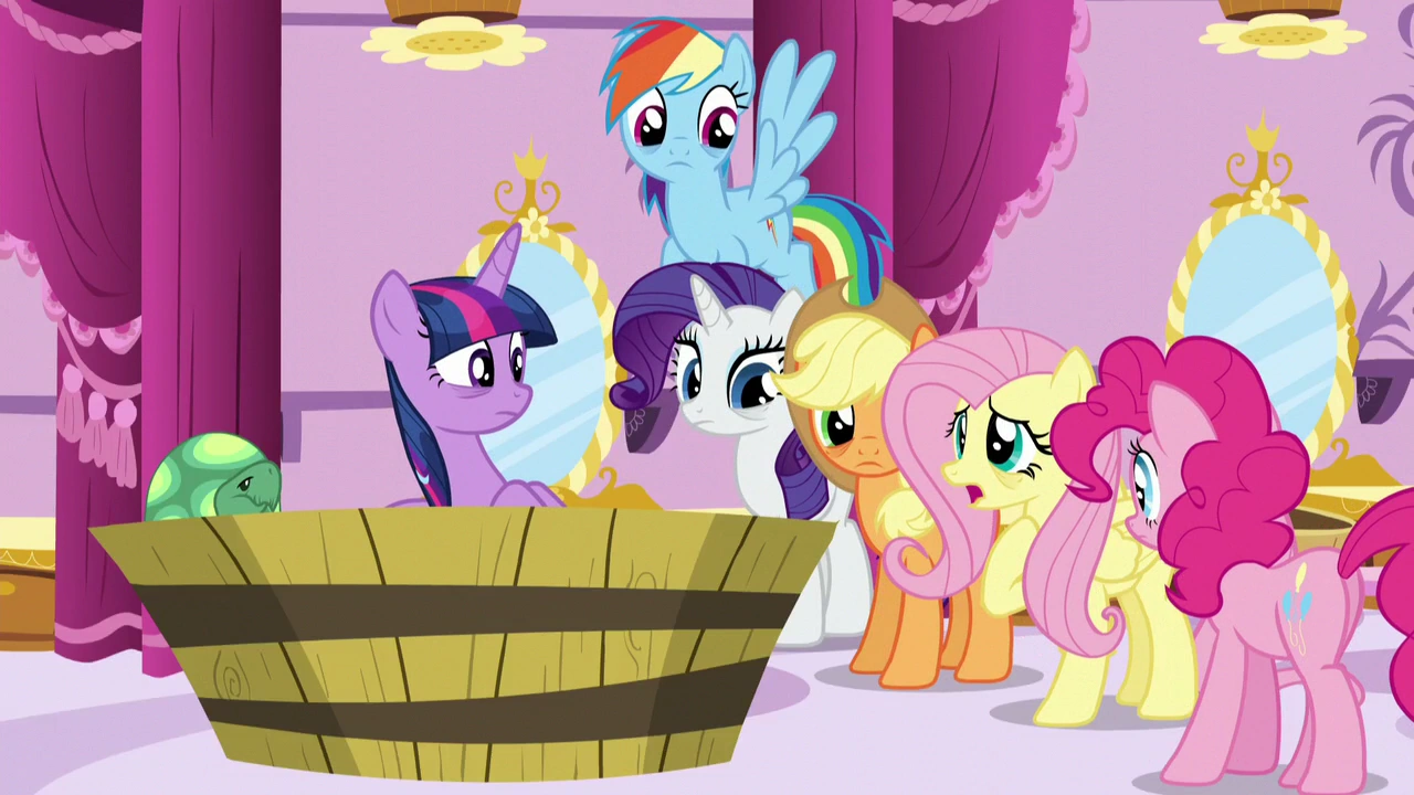 Image - Fluttershy "dreamt about a blue smoke thingy too" S5E13.png ...
