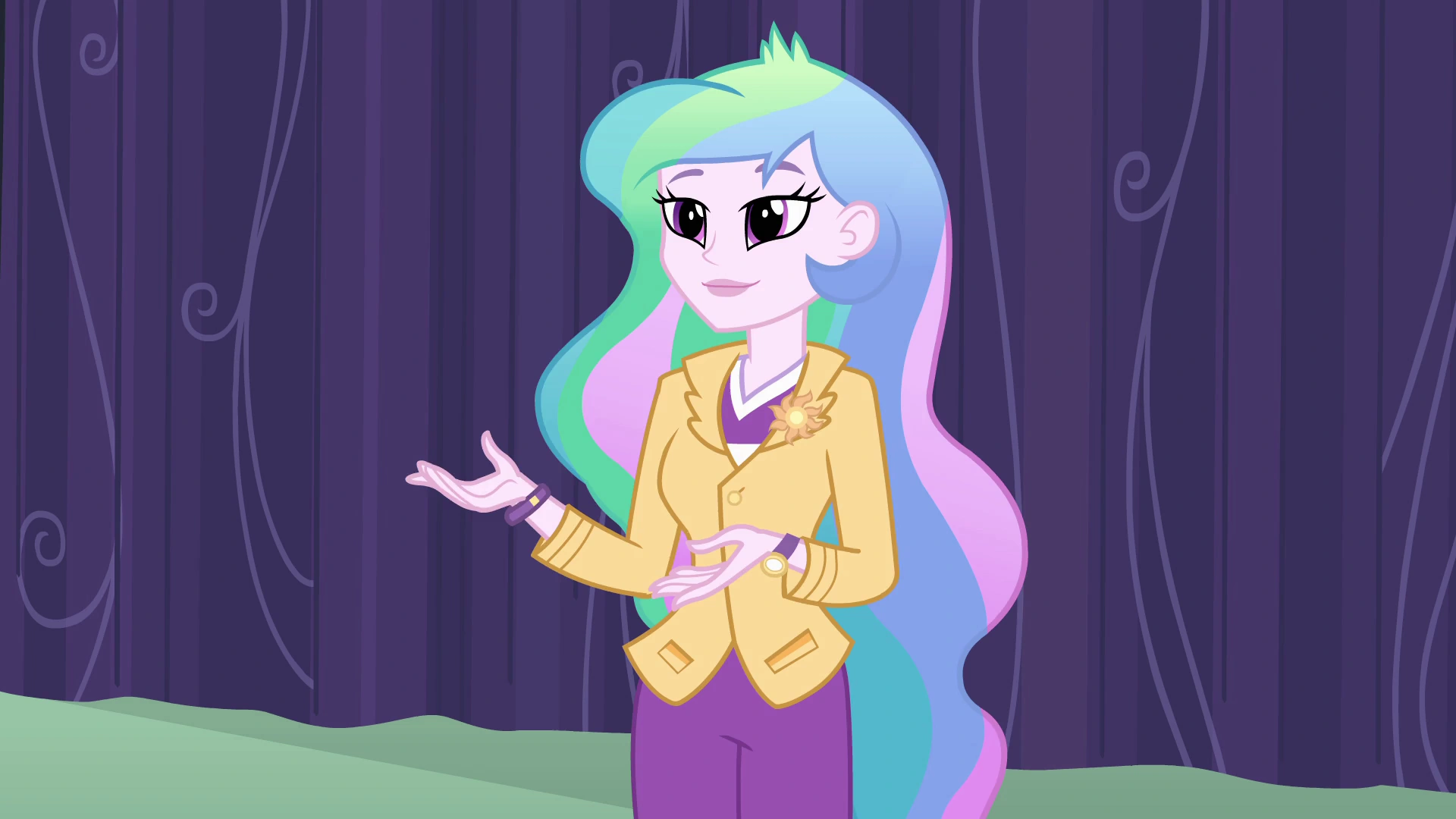 Image - Principal Celestia on stage EG.png | My Little Pony Friendship ...