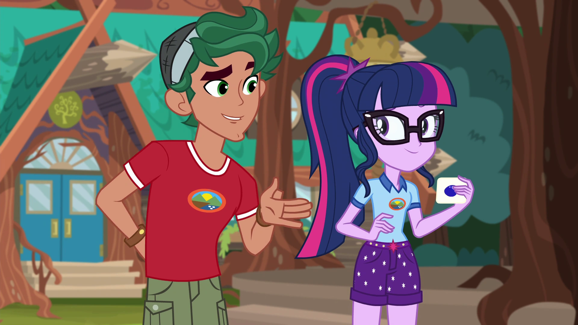 Image - Timber Spruce "they're mostly blue" EG4.png | My Little Pony ...